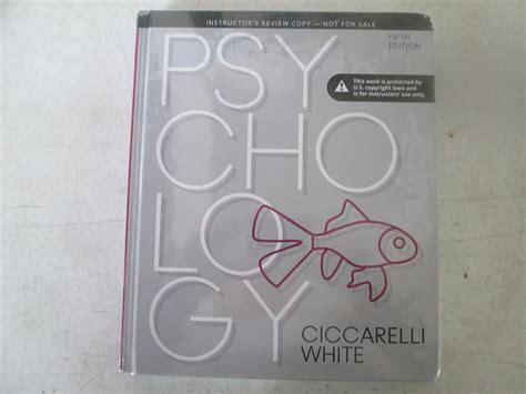 Psychology 5thedition Ciccarelli 9780134623634 9780134623634 Amazon