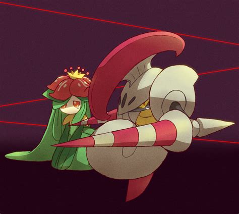 Lilligant And Escavalier Pokemon Drawn By Shiwosiwosi Danbooru