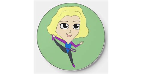 Chibi Wireless Charger Zazzle