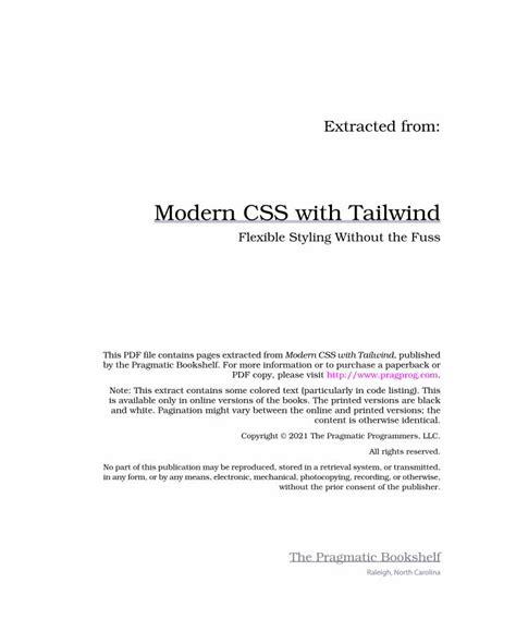 PDF Modern CSS With Tailwind DOKUMEN TIPS
