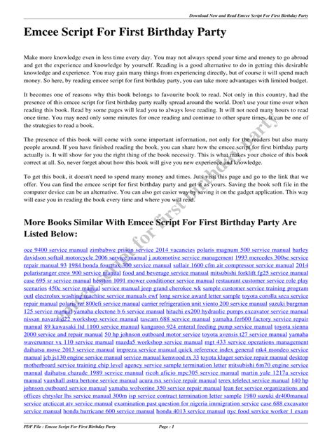 Emcee Script Complete With Ease Airslate Signnow