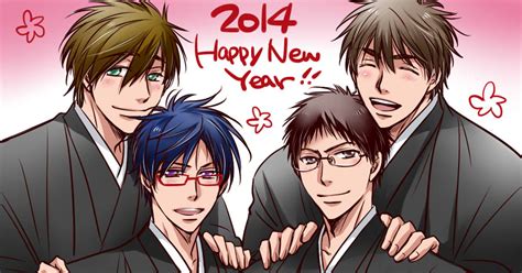 木日 【腐】あけおめ！！【木日・真怜】 なると真樹のマンガ 真怜 腐向け 黒バス100users入り Pixiv