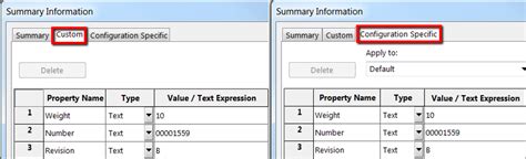 Comparing The And Default Tabs On A PDM Data Card Hawk Ridge Systems