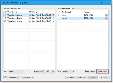 Quickly Merge Combine All Worksheets Of Same Name Across Workbooks