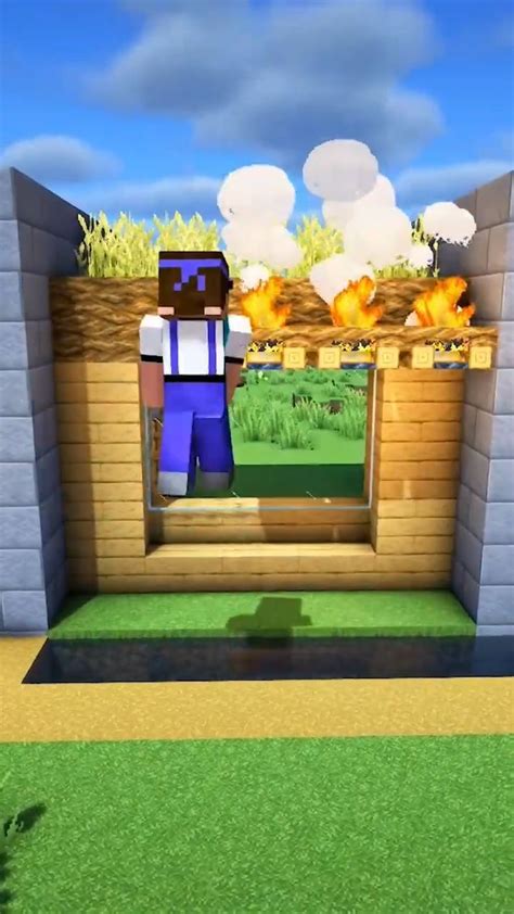 How To Build An Easy Starter Survival House In Minecraft🏡 [video] In 2024 Amazing Minecraft