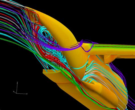 Streamline Visualisation Of The Open Cargo Ramp Results Interior Flow Download Scientific
