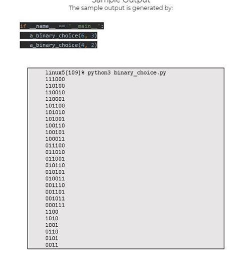 Solved Problem 3 A Binary Choice Create A Recursive