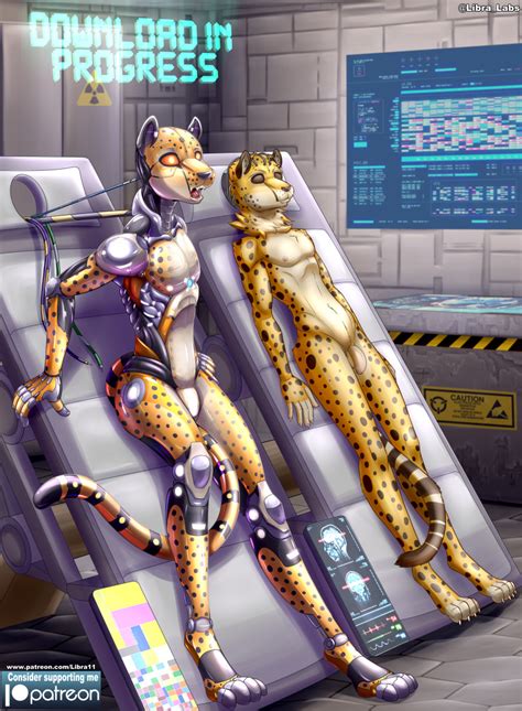 Rule 34 Absurd Res Android Anthro Cheetah Clone Feline Hi Res Libra 11 Machine Male Mammal