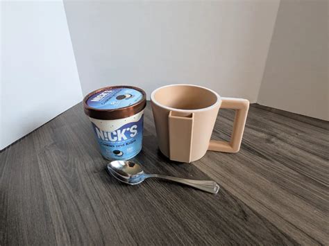 Ice Cream Pint Holder By Erics 3d Printing Makerworld Download Free 3d Models