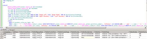 Implementation Of Sliding Window Partitioning In Sql Server To Purge Data