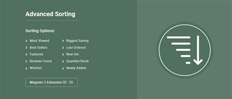 Advanced Sorting Extension For Magento 2 Documentation