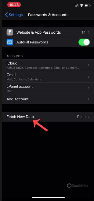 How To Automatically Sync Or Fetch A Cpanel Email On Appleios