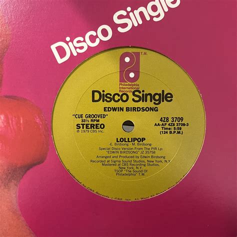 Edwin Birdsong Lollipop Freaky Leaky Sities 12 Single Vinyl Music