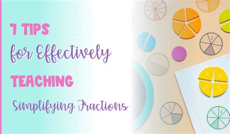7 Tips For Effectively Teaching Simplifying Fractions That One Cheerful Classroom