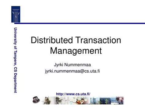 Ppt Distributed Transaction Management Powerpoint Presentation Free Download Id4394851