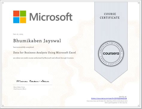 Learning Dataanalytics Microsoftexcel Businessanalytics Coursera