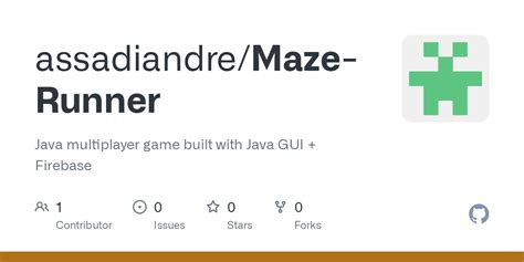 github assadiandre maze runner java multiplayer game built with java