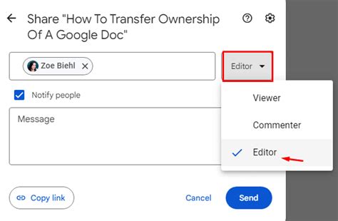 How To Transfer Ownership Of A Google Doc Easy Steps