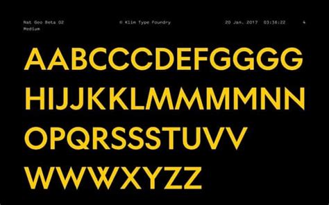 What Makes The National Geographic Font Outstanding Hipfonts