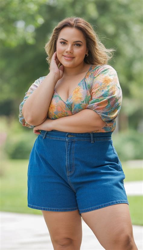19 Cute Plus Size Shorts Outfit Ideas For Women Thrivenaija