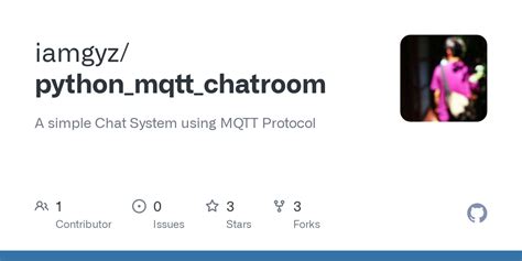 GitHub Iamgyz Python Mqtt Chatroom A Simple Chat System Using MQTT