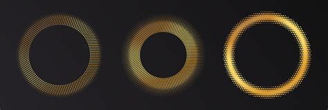 골드 하프톤 라운드 프레임 황금 럭셔리 하프 톤 서클 로고 0명에 대한 스톡 벡터 아트 및 기타 이미지 0명 그라데이션 그런지 이미지 기법 Istock