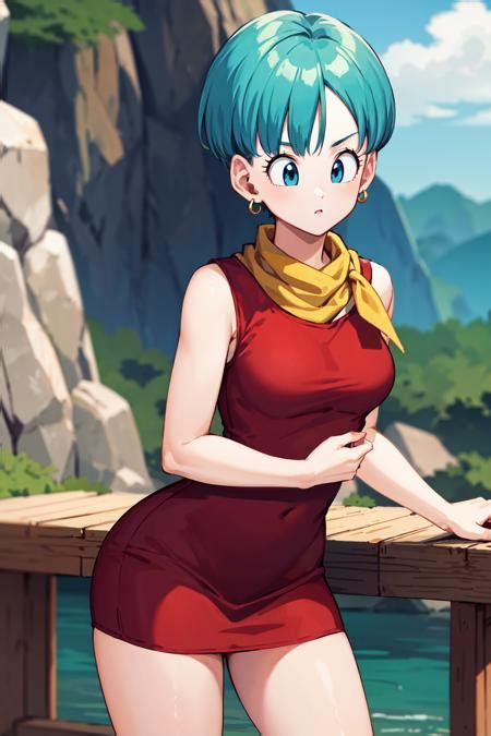 Bulma ブルマ Dragon Ball v Stable Diffusion LoRA Civitai