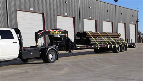 Big Tex 25gn Tandem Dual Wheel Gooseneck Trailer For Sale