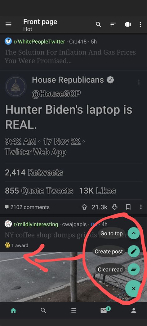 Can I Move The Search Button To The Bottom Rrevancedapp