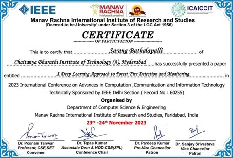 B Sarang On Linkedin Research Deeplearning Forestfiredetection Environmentaltech