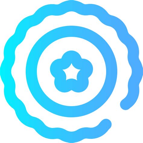 Badge Super Basic Omission Gradient Icon