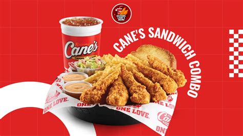 Raising Canes The Sandwich Combo Price Nutrition And Allergen