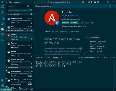Using Wsl With Ansible And Rhel To Develop Automation Content Guides Faqs And Howtos Ansible