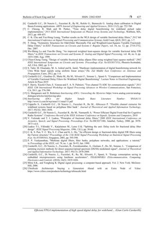 Efﬁcient FPGA implementation of high speed digital delay for wideband beamforming using parallel