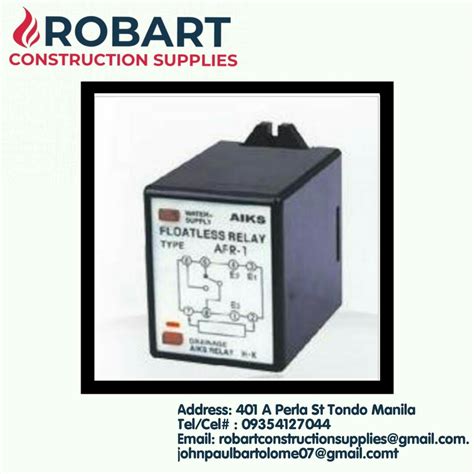 Floatless Relay Commercial And Industrial Construction Tools