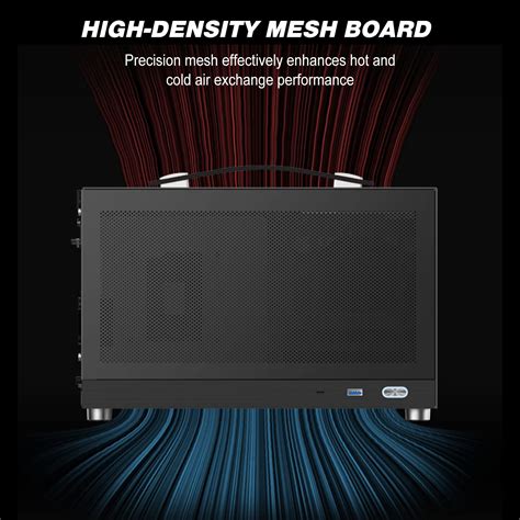 Mua S300 Mini Itx Pc Gaming Case Front I O Usb 3 0 Type C Port Sfx Power Supply 100