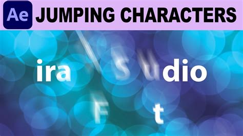 Create Jumping Text Animation In Adobe After Effects Youtube