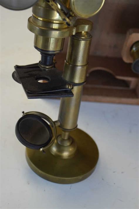Lot 272 Brass Microscope