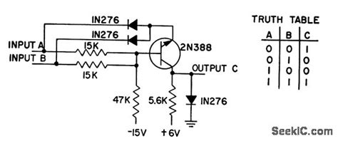 NPN AND GATE Power Supply Circuit Circuit Diagram SeekIC Com