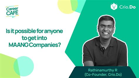 Is It Possible For Anyone To Get Into Maang Companies Career Cafe