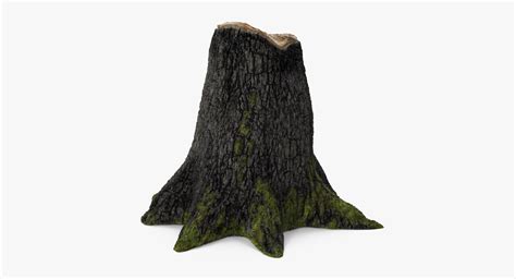 Tocón de árbol Modelo D max obj c d Free D