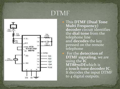 Ppt Dtmf Based Remote Contol System Powerpoint Presentation Free