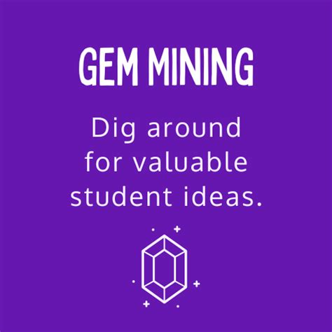 Gem Mining Practice Driven Pd