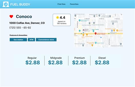 GitHub Dgubko Fuel Buddy Fuel Buddy Is A React Web Application That Displays Around 120 Top