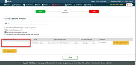 Create Role Based Approval Process