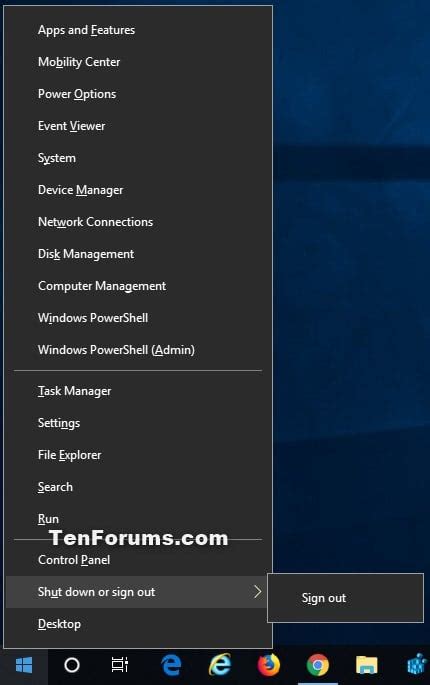 disable shut down restart sleep and hibernate in windows 10 tutorials