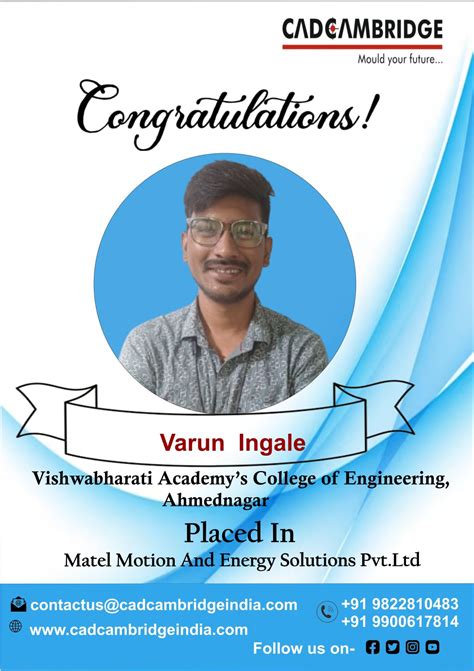 Snehal Kulkarni Dixit On Linkedin Congratulations Varun 🌺