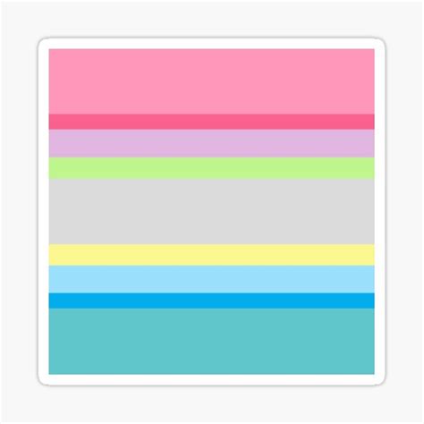 Gender Questioning Flag Sticker For Sale By Lgbt Liberation Redbubble