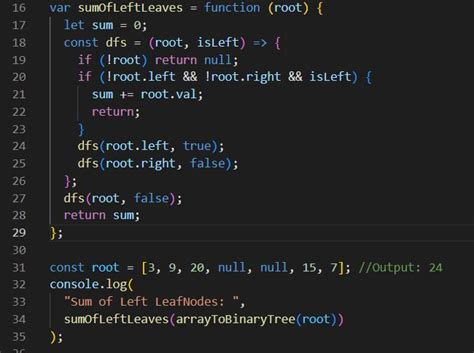 Naresh Baleboina On Linkedin Binarytree Sumofleftleaves Dsa Problemsolving 120daysofcode