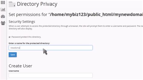 How To Password Protect A Directory In Cpanel Youtube